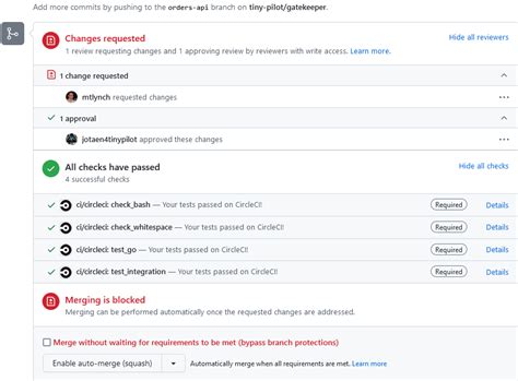 Codeapprove Reports A Pr Approved Github Says It S Pending Approval Issue Codeapprove