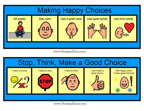 Visual Supports For Behavior Social Skills Classroom Behavior
