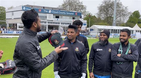 Shakib Al Hasan Hands Rony Talukdar A Debut Cap