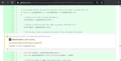Consider Adding Spell Checking To Ci · Issue 4473 · Microsoftterminal