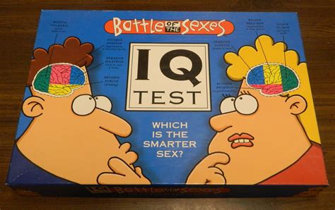 Battle Of The Sexes IQ Test Board Game Review And Rules Geeky Hobbies