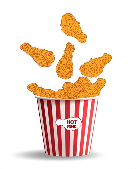 Fried Chicken Meat Fast Food Menu Design Elements 2036573 Vector Art Fried Chicken Meat Fast Food Menu Design Elements 2036573 Vector Art