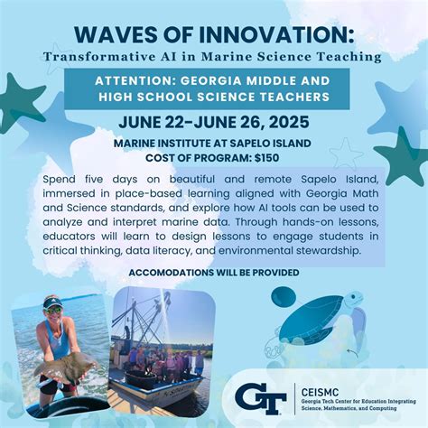 🌊 Waves Of Innovation Transformative Ai In Marine Science Teaching Join… Center For Education