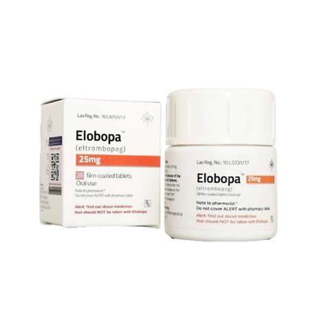 Elobopa 25mg Tablet 28`s Medicine Centre And Medicine Center
