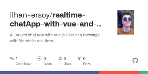 Github Ilhan Ersoyrealtime Chatapp With Vue And Laravel Broadcasting