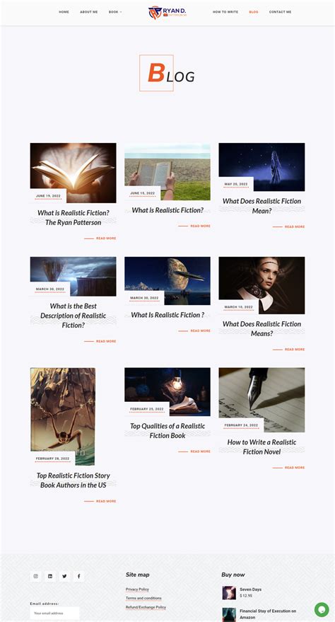 Ryan Patterson Inspiring Novelist And Author Freelancer