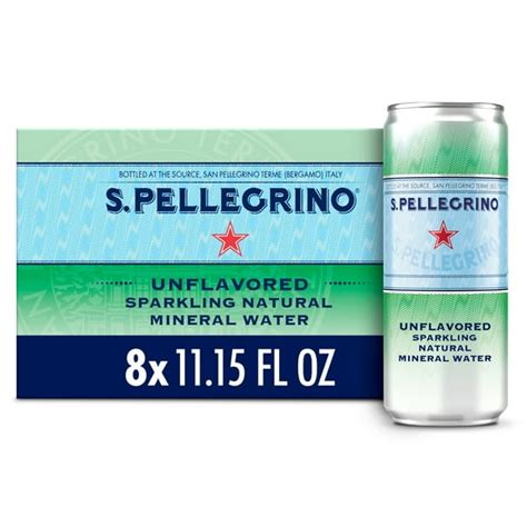 S Pellegrino Sparkling Natural Mineral Water 33 8 Fl Oz