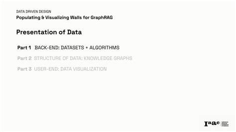 Data Driven Design Populating And Visualizing Walls For Graphrag Iaac Blog