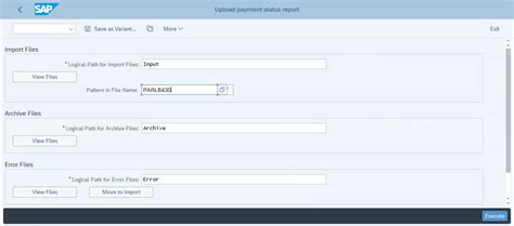 Bank Communication Management Payment Status Rep SAP Community