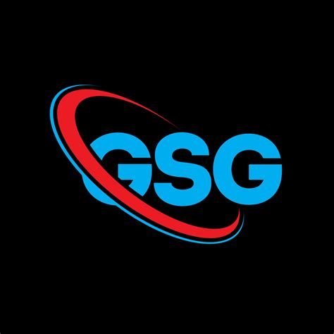 Gsg Logo Gsg Letter Gsg Letter Logo Design Initials Gsg Logo Linked With Circle And Uppercase