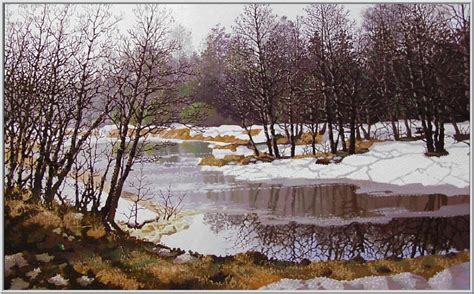 Весенняя река