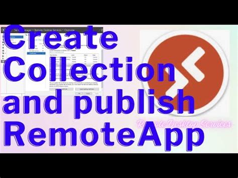 How To Create Collection And Publish Remote App YouTube