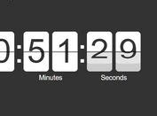 Realistic Flip Clock In Jquery Free Jquery Plugins
