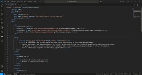 prashant kumar on linkedin mern webdevelopment codehelp learning fullstack html projects