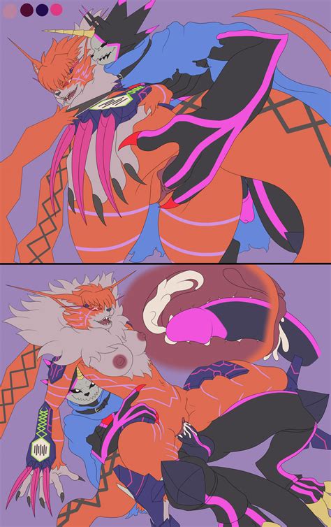 Rule 34 Absurd Res Anthro Armor Ass Bandai Namco Belt Black Body