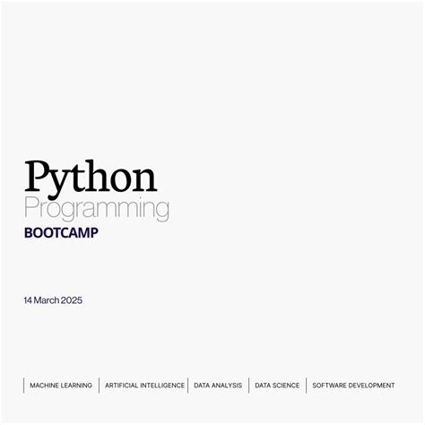 why you should join our python bootcamp industry leading instructors
