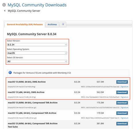 Mysql 설치 및 실행 For Mac