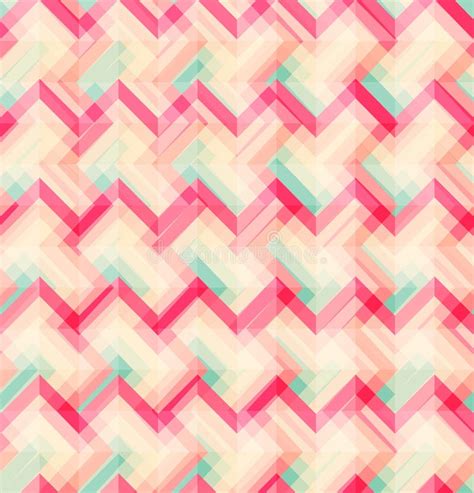 Abstract Geometric Seamless Pattern Background Vector Illustrati Stock