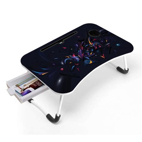Product Details Of Printed Computer Laptop Desk With Drawer Small