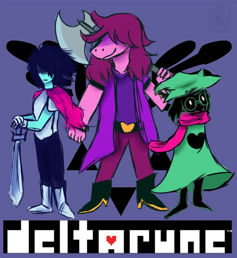 Deltarune Heroes By Anxami On Deviantart