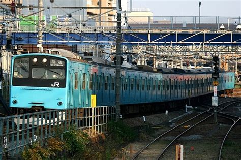 201系ケヨ74編成廃車回送