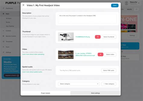 How To Create A 360 Vr Ar Video Project And Review It Headjack
