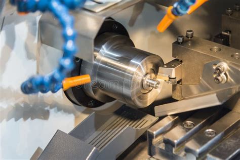 the multi function cnc lathe machine stock image image of machinery