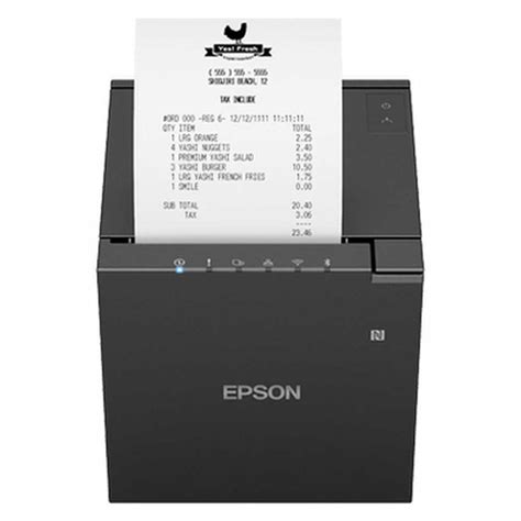 Epson Tm M30iii 112 Ticket Laser Printer Black Techinn