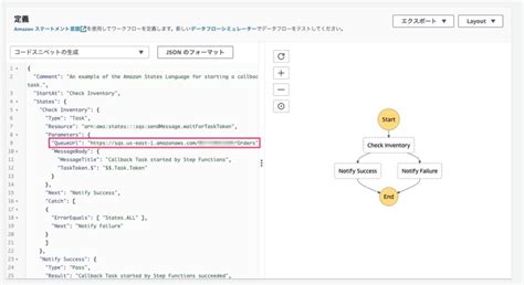 aws step functions と amazon sqs を使用して、 キューベースのステートマシンを作成する developersio