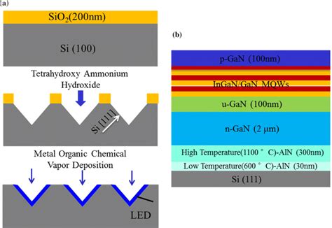 A Flowchart Showing Experiment Procedure B Cross Sectional Schematic