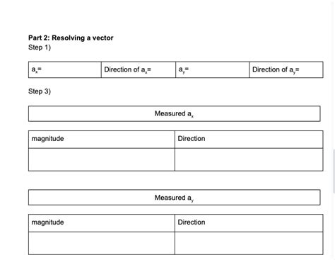 Solved Part Resolving A Vector Lal Chegg Com