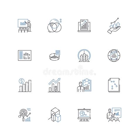 Records Logs Line Icons Collection Archiving Tracking Cataloging Recording Documenting