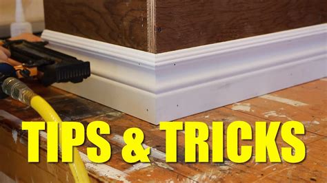 Baseboard Trim Installation Baseboard Molding With Led Duct Each