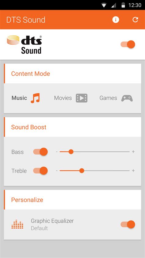 Concepts For The New Dts Sound Android Reference App Anthony D Hand S Portfolio