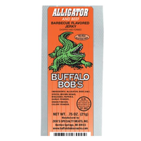 Buffalo Bobs Alligator Bbq Jerky Goodies Gone Wild