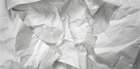 The Surface Of Heavily Crumpled White Paper Stock Image Image Of Monochrome Woman 375941773