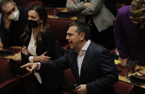 Επεισόδιο για τη «μετωπική Γεραπετρίτη Τσίπρα στη Βουλή «Ώρα να πηγαίνετε κύριε Προέδρε