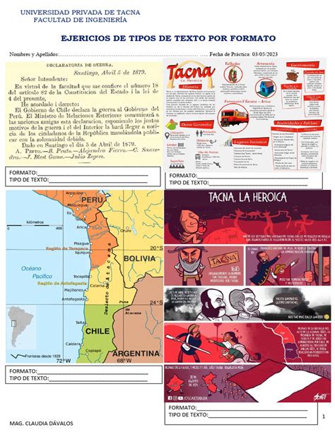 PrÁctica De Formatos Y Tipos De Texto Pdf