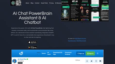 Ai Chat Powerbrain Assistant And Ai Chatbot Vectorlens