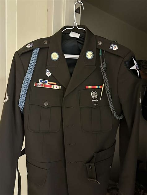 Army Asu Badge Placement Chart