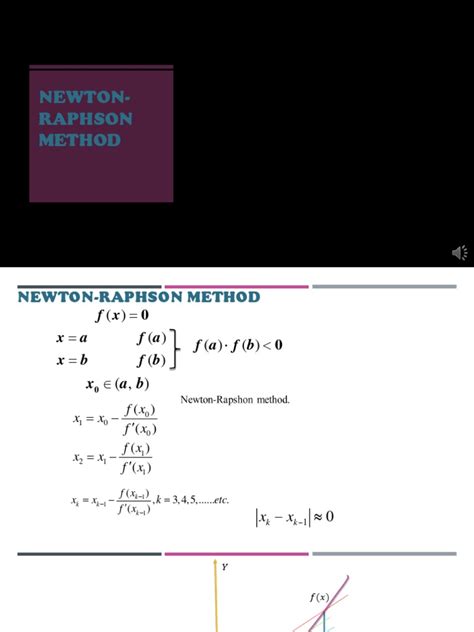 Newton Raphson Method Maa Pdf Trigonometric Functions Algorithms