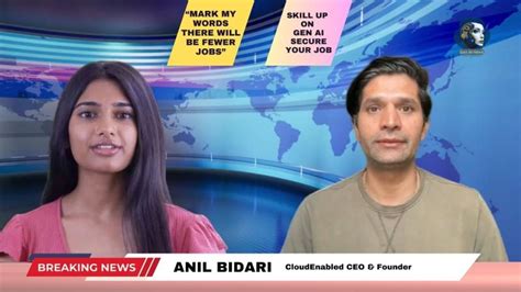 generative ai video made by cloud enabled anil bidari posted on the