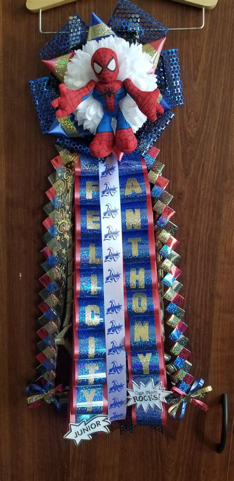 Spiderman Homecoming Mum