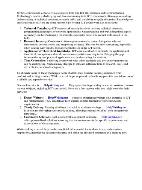 Ict Coursework Activity 4 Pdf Educational Technology Theory