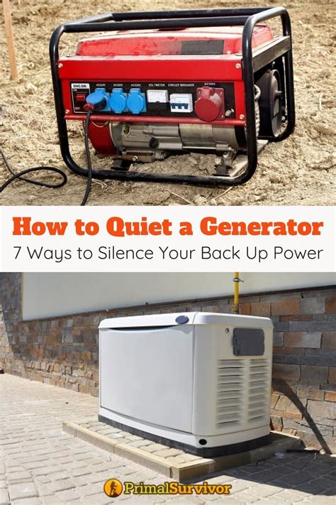 Reduce Generator Noise 7 Cheap And Easy Hacks