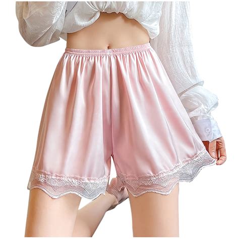 Buigttklop No Boundaries Ice Silk Slip Shorts For Women Under Dress Slip Pettipant Ace
