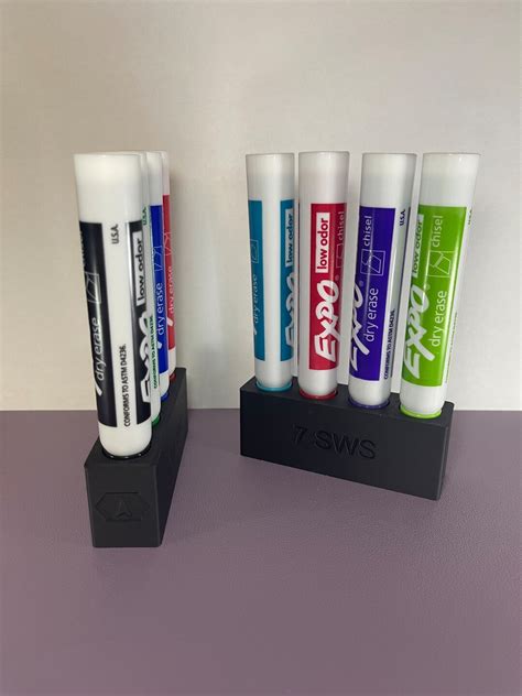 Chisel Tip Magnetic Expo Marker Holder Markers Included Etsy