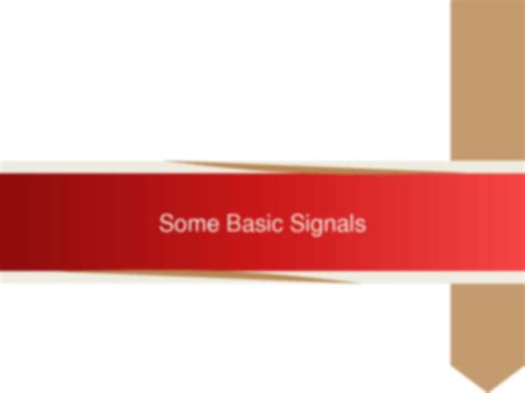 SOLUTION Elementary Signals Studypool