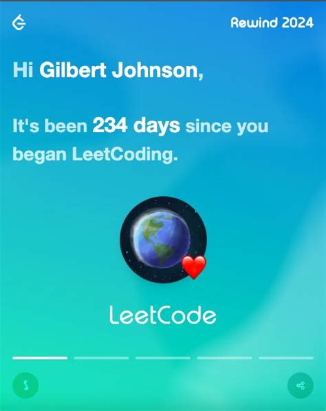 Leetcode Practicedaily Patience Consistent Christmas Gilbert Johnson
