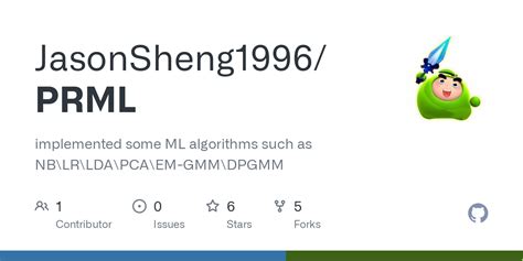 GitHub JasonSheng1996 PRML Implemented Some ML Algorithms Such As NB